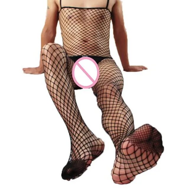 Мужское нижнее белье Sheng Renmei, сексуальный мужской боди в сеточку, нижнее белье для вечеринок, боди в экзотическом стиле «плюшевый мишка» для свиданий.