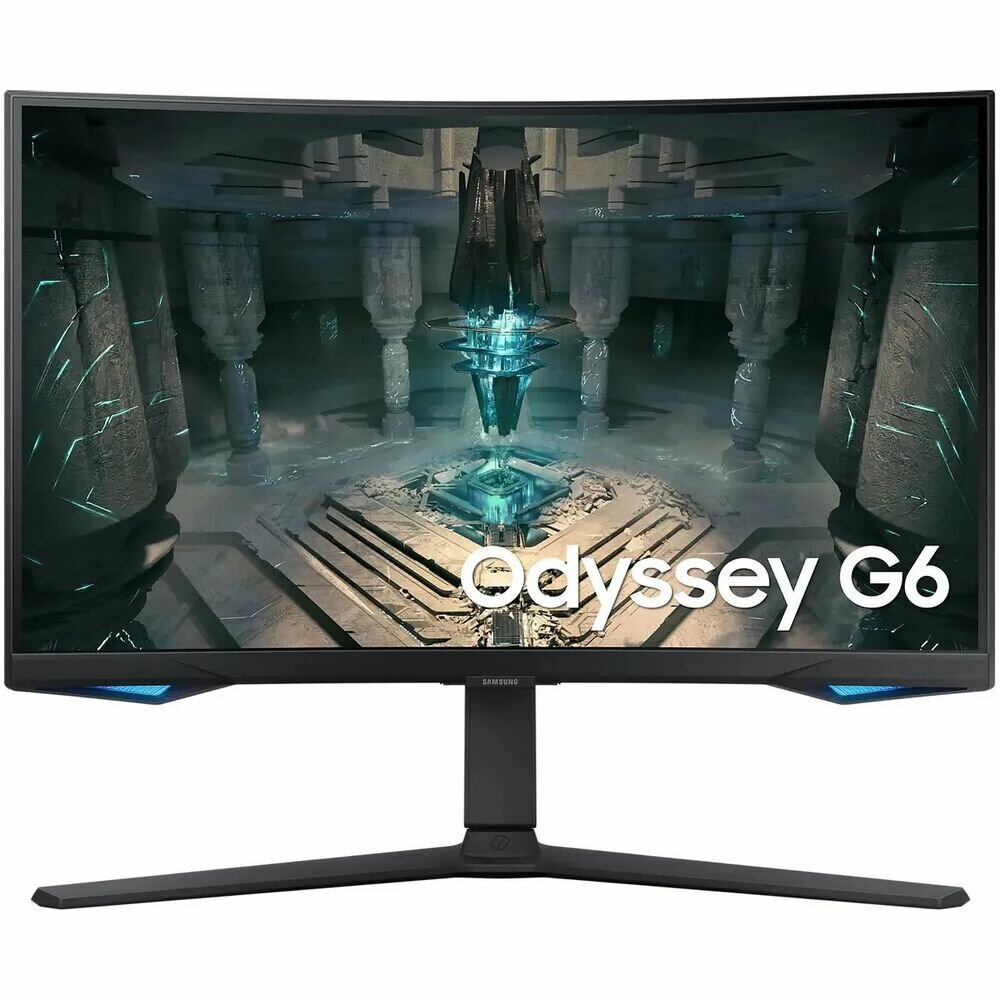 27" Монитор Samsung Odyssey G6 S27BG650EI, 2560x1440, 240 Гц, *VA, черный