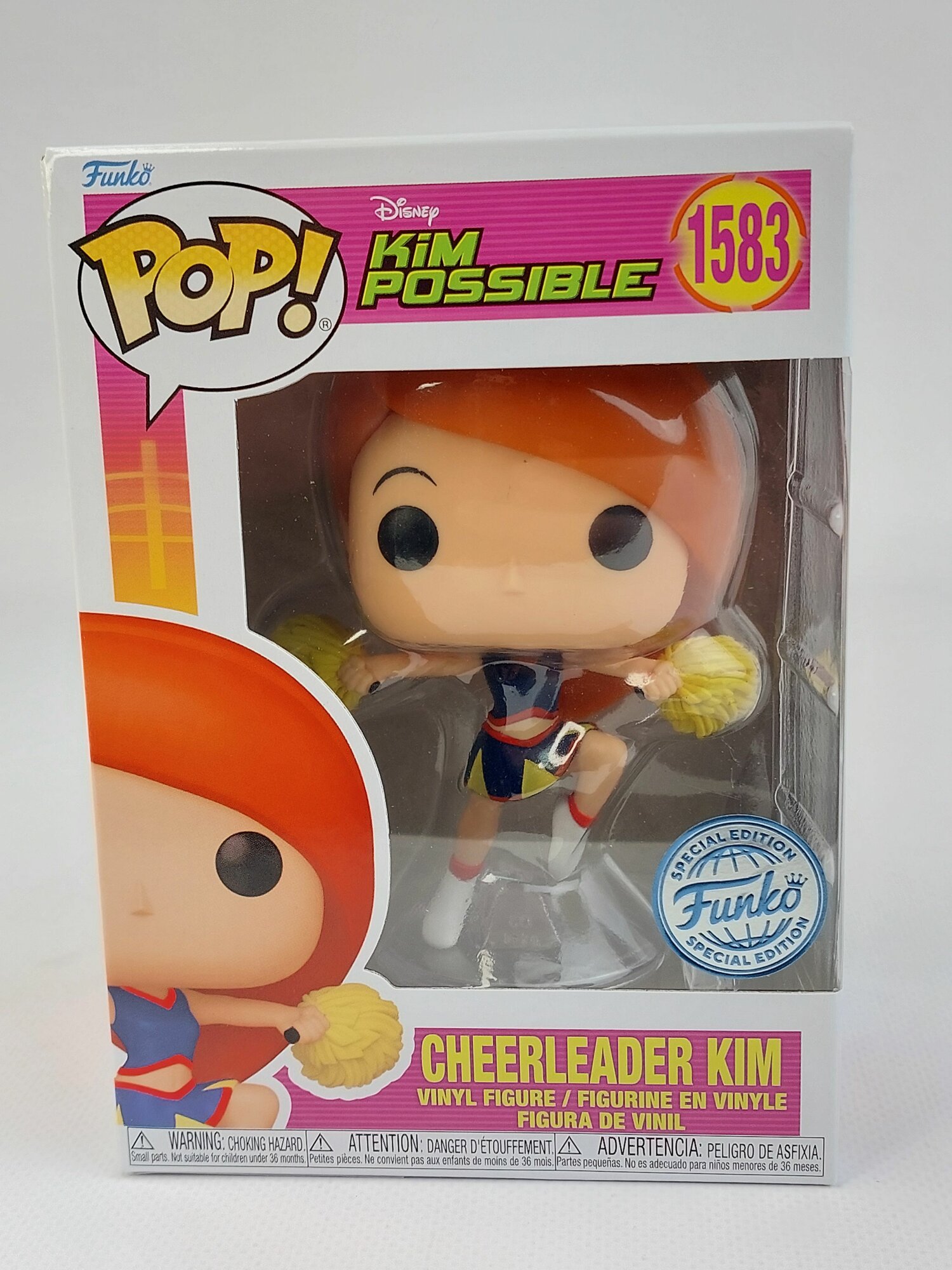 Фигурка Ким Пять-с-плюсом болельщица (Kim Cheerleader) из мультсериала Ким Пять-с-плюсом 1583
