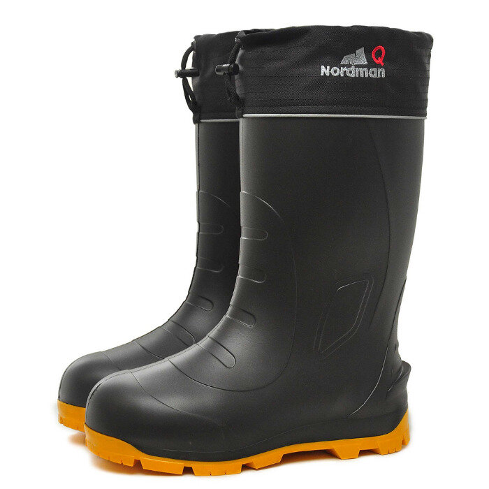 Сапоги зимние для рыбалки Nordman Кваддро рыбацкие мужские, резиновые сапоги утепленные с манжетой, без шипов