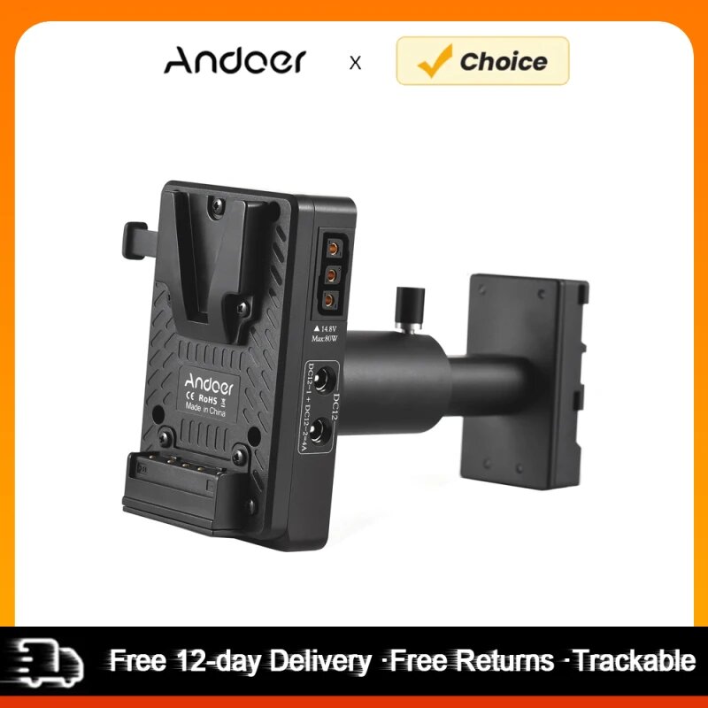 Andoer Адаптер батареи V-Lock на BP-U