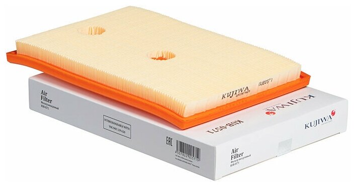 Фильтр воздушный (1.2-1.4 TSI) Audi A3 Q3 Skoda Fabia III Kodiaq Octavia III (A7) Rapid I Yeti Volkswagen Golf VII Passat (B8) KUB0571 KUJIWA