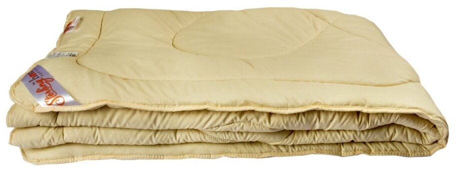 Одеяло Sterling Home Textile "Овечка", овечья шерсть, лёгкое, 170 см x 205 см