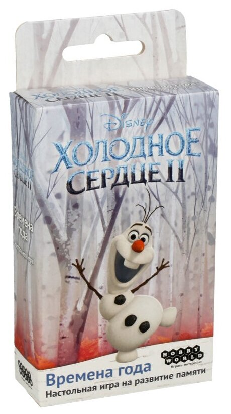 HOBBY WORLD Холодное сердце 2Времена года настольная игра 915148 для семейного досуга