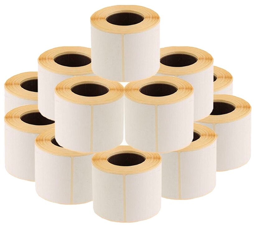 Термоэтикетка 58х40 (700 шт/р) втулка 40 мм в упаковке 12 шт