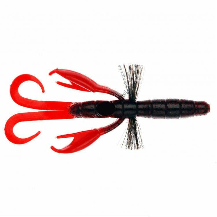 Мягкие приманки Bait Breath BYS CRAW 3.5" TWO TONE #B34 Dark RedSeedRed (7шт.)