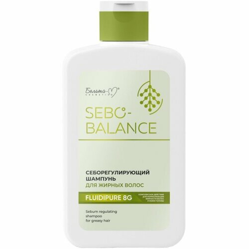 Себорегулирующий Шампунь Белита, для жирных волос, 300 мл