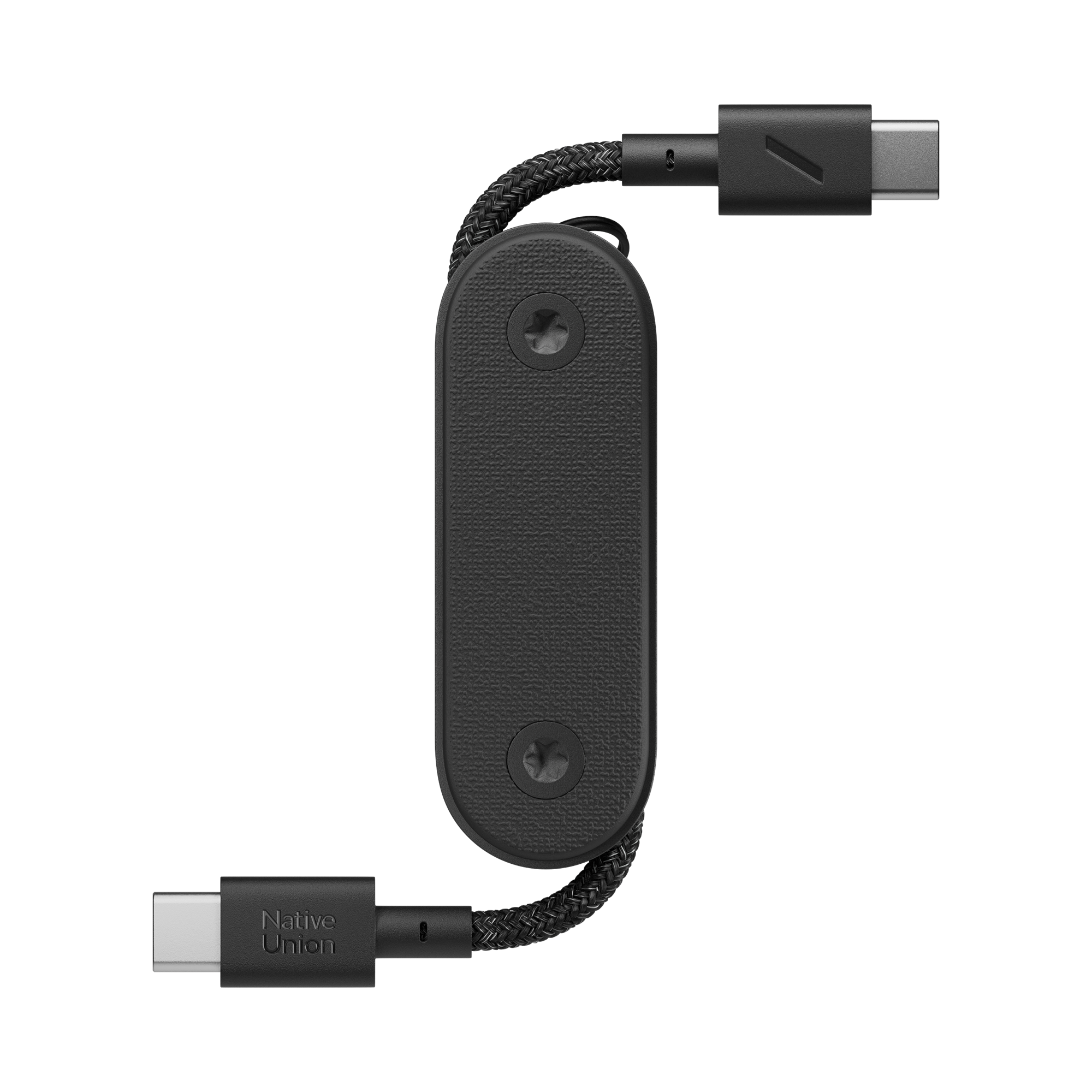 Кабель-брелок Type-C Native Union POCKET CABLE USB-C, 60 Вт, черный