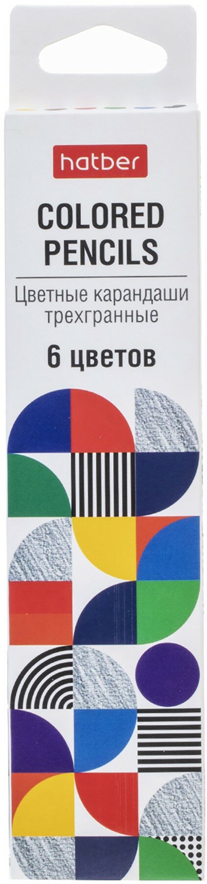 Карандаши цветные Concept, 6 цветов