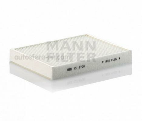 MANN FILTER CU27362 фильтр салона!\ BMW E39 all 95>