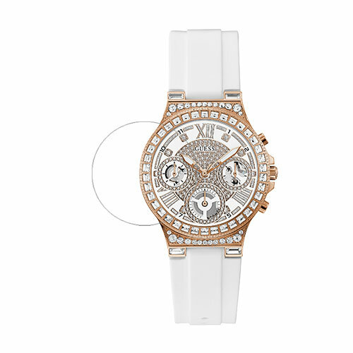 Скрин Мобайл защитный экран для часов Guess GW0257L2 из гидрогелевая плёнка прозрачная