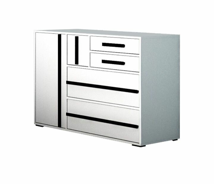 Комод Даллас Белый