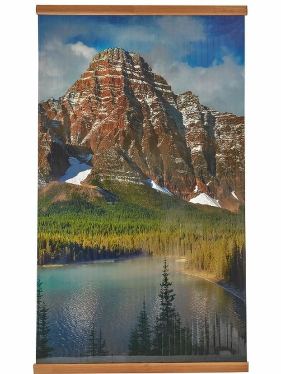 Настенный инфракрасный обогреватель "Горы" 60х1х105см, 500Вт