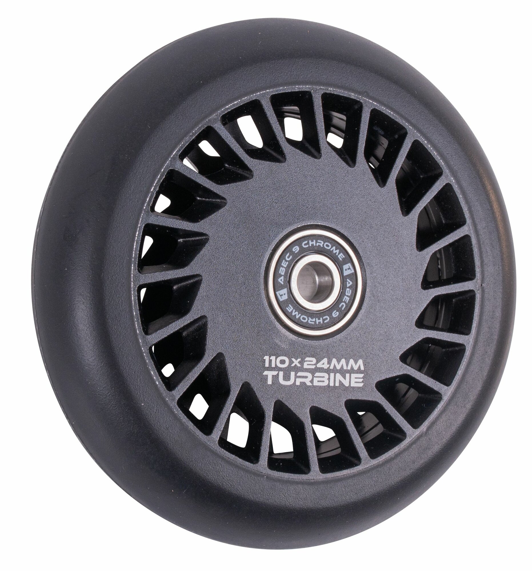 Колесо TechTeam X-Treme, для трюкового самоката, 110 мм, Turbine black