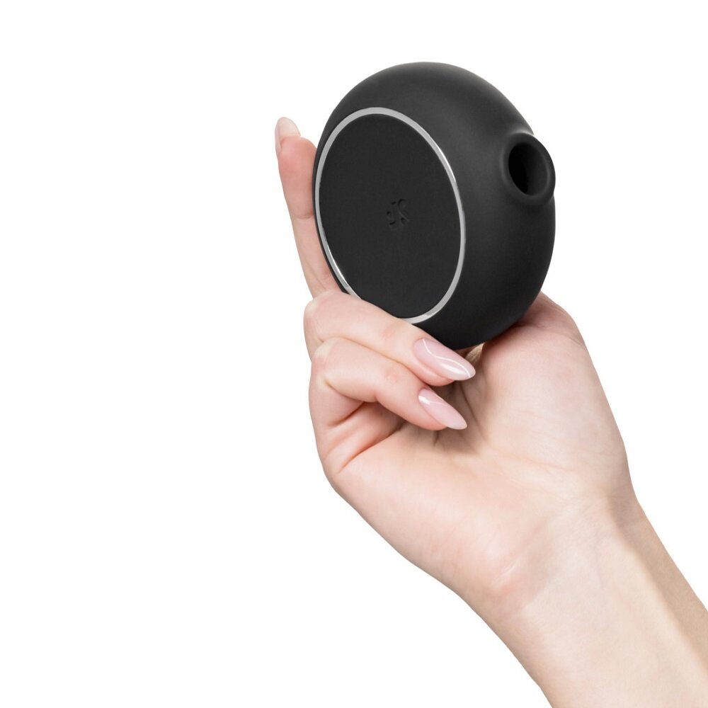 Вакуумно-волновой стимулятор «Satisfyer Pro To Go 3», черный