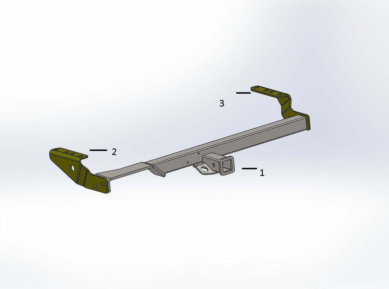 Фаркоп Бизон на Subaru Forester FA 0140-E (с 1997 по 2008 г. в.) (паспорт и сертификат в комплекте)(без электрики)