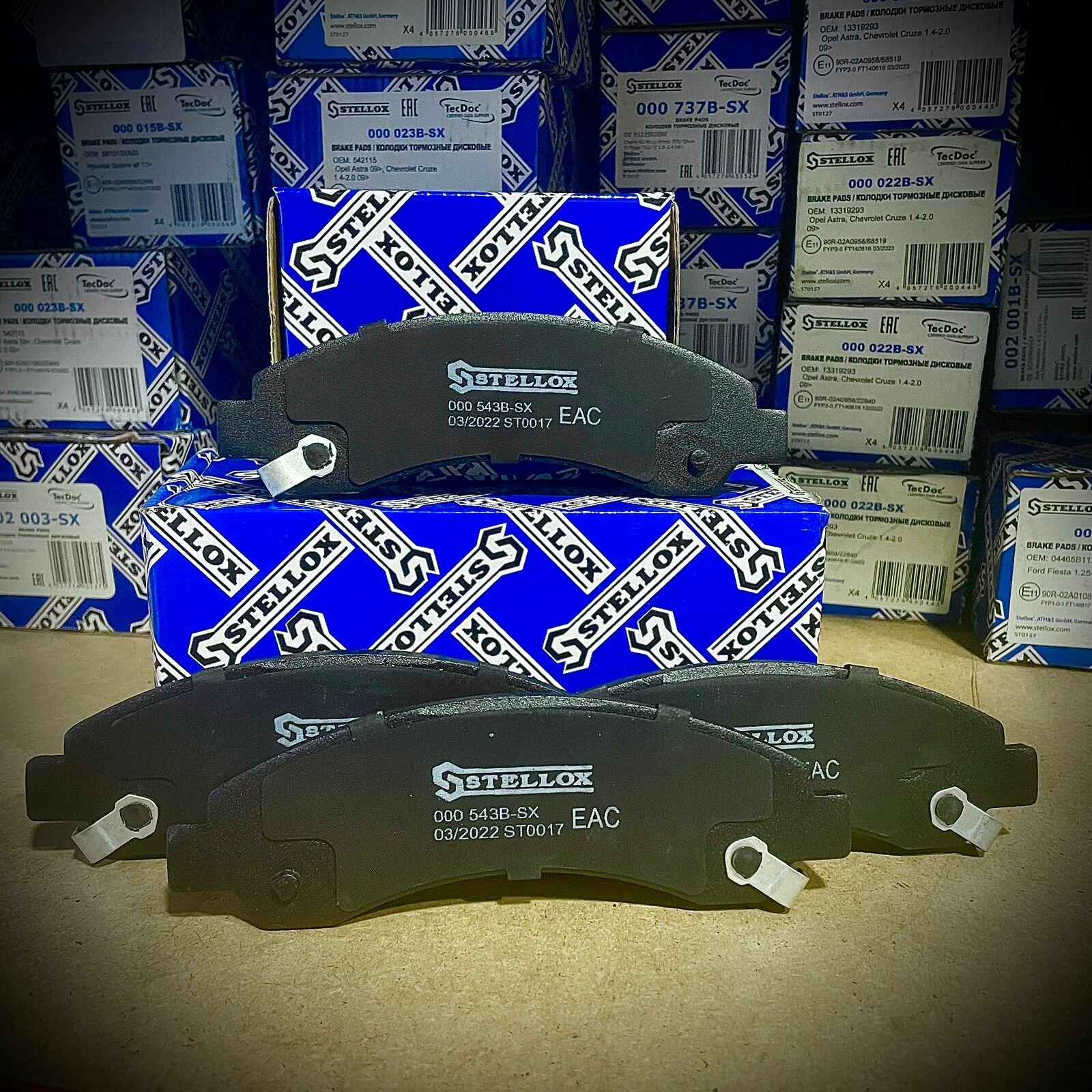 Колодки передние для Great Wall Hover H2, H3, H5 (бензиновый), Safe F1, Wingle Sailor