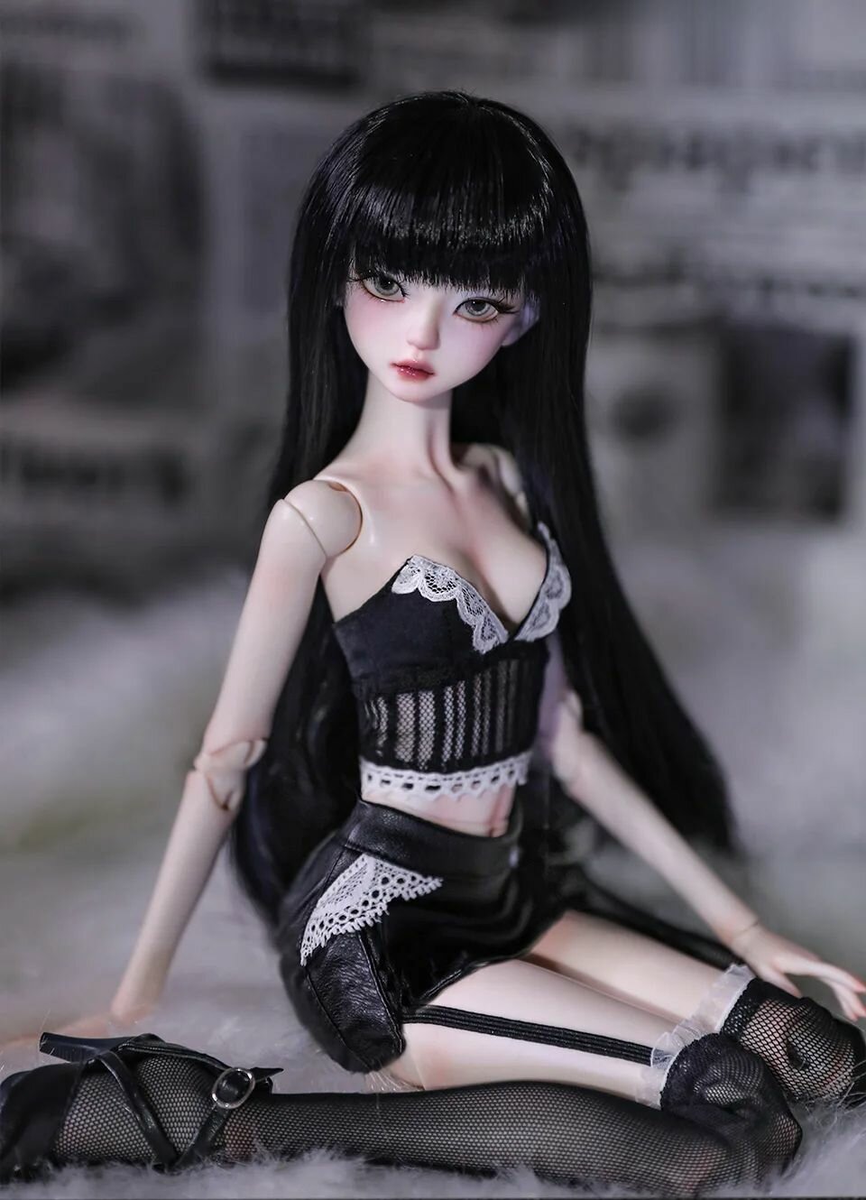 BwithU Faina 1 / 4 BJD Очаровательная Костюм в британском пригородном стиле кукла