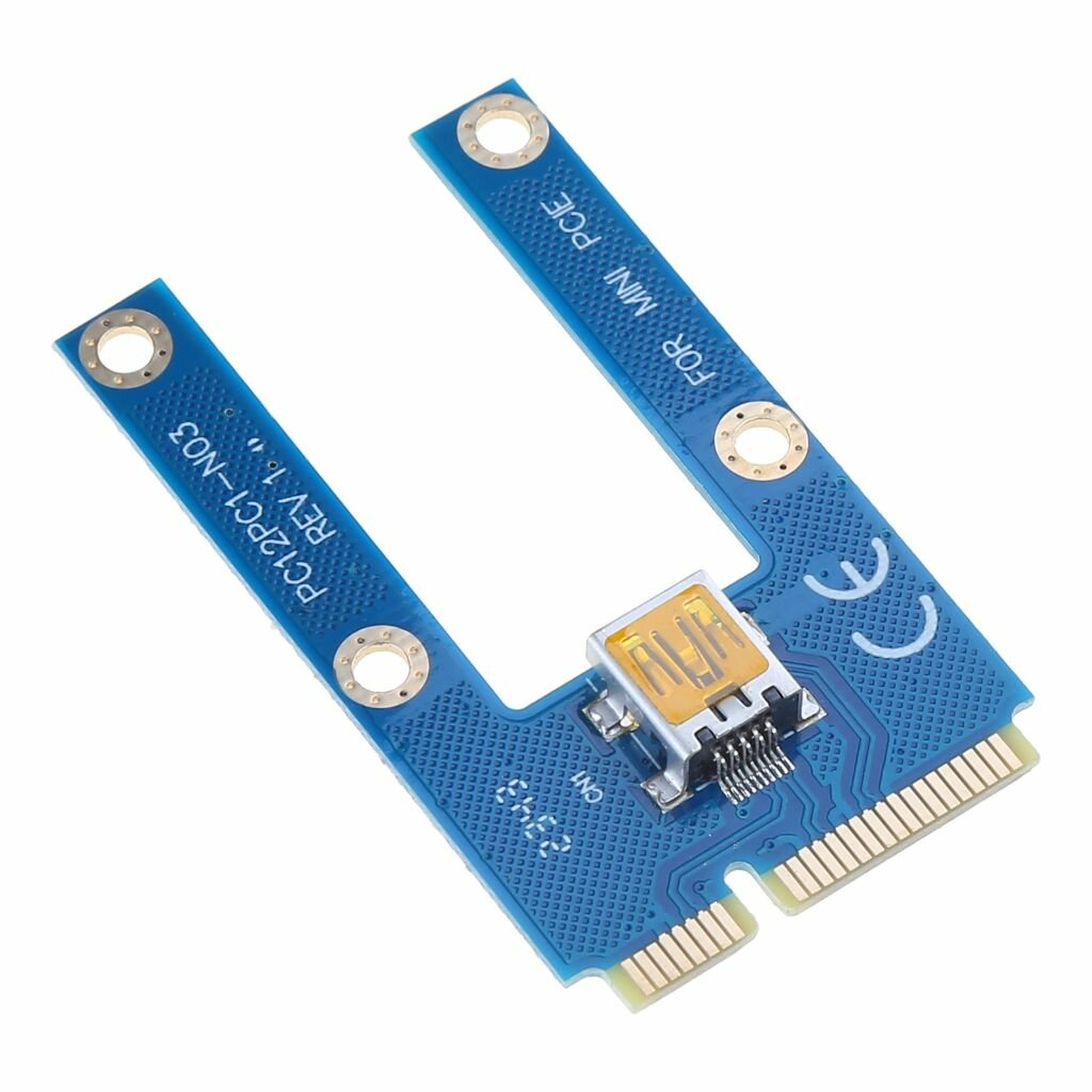 Конвертер PCIe Mini PCI-Express 1X в 16X