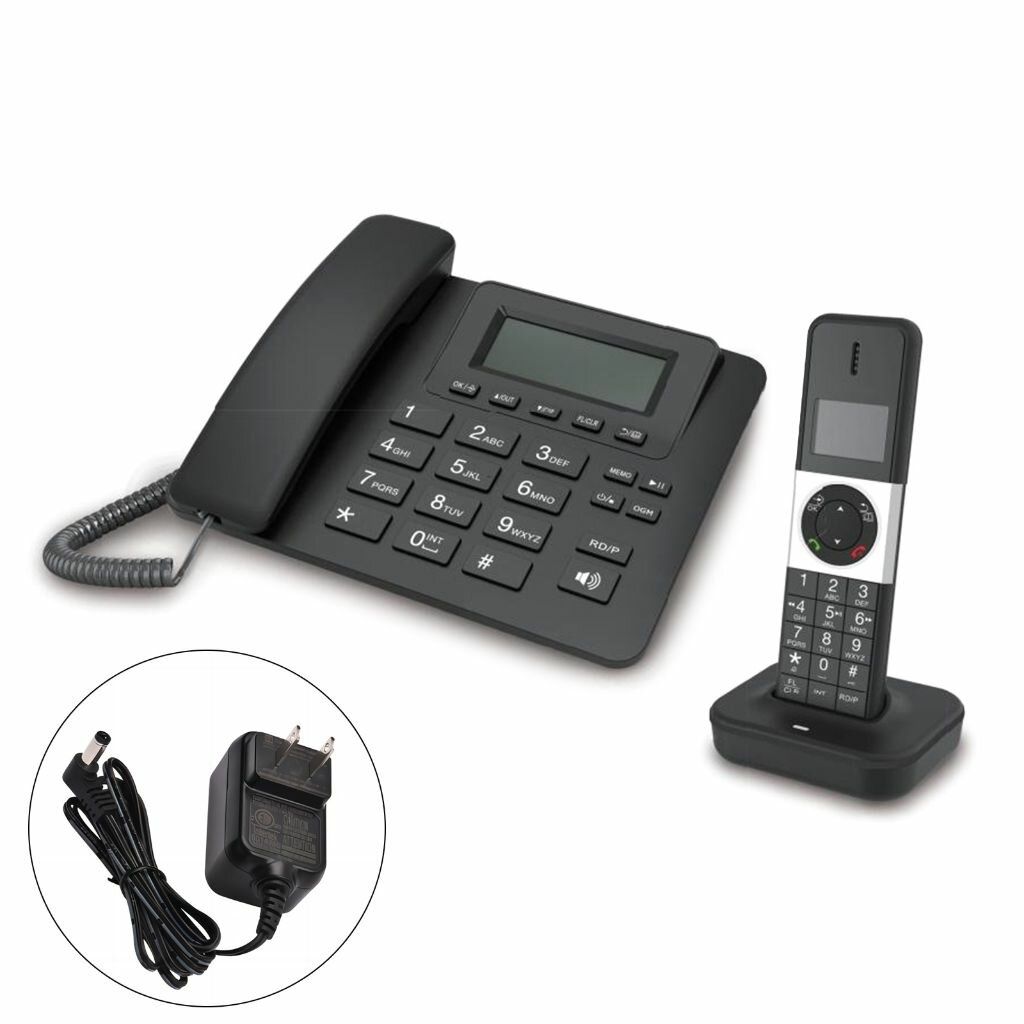 Портативный цифровой беспроводной телефон для бизнеса D2002TAM-D-Стандарт США