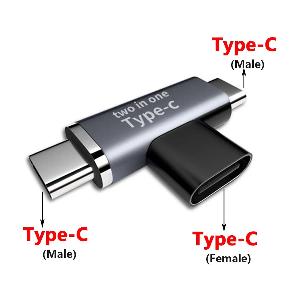 Разветвитель Type-C (мама-папа) Цвет: A