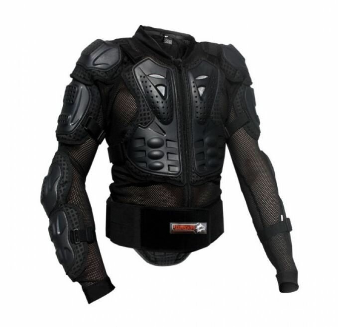 Мотозащита Черепаха Wolf AR03, Черный 2023, размер XXXL
