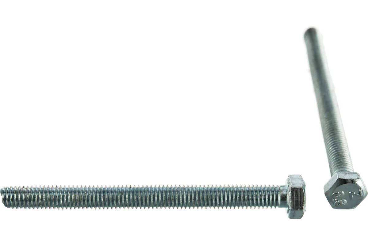 Госкреп Болт DIN933 М5х60, метрическая резьба, шестигранный крепеж, 6 шт в упаковке