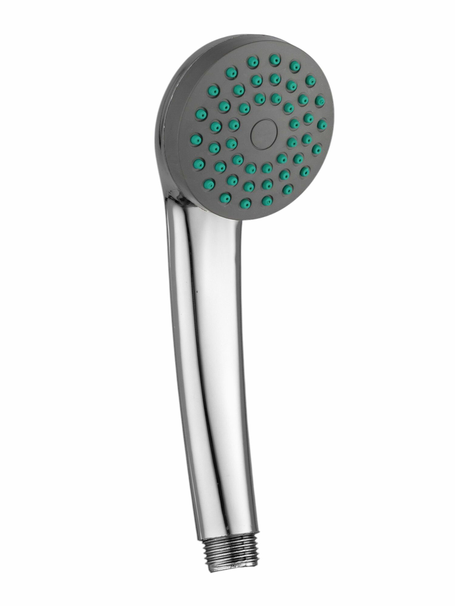 Лейка для душа Сима-ленд "Green", пластик, глянцевая, хром, 65мм