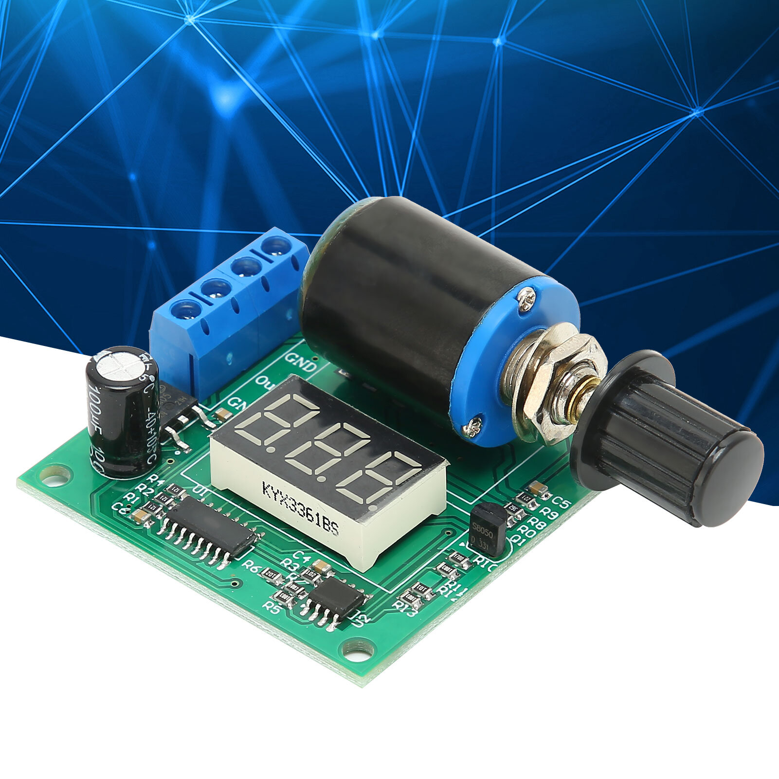 Current Signal Generator Module Digital Adjustable Frequency Components DC12V/24V 4 20mA — фото 1