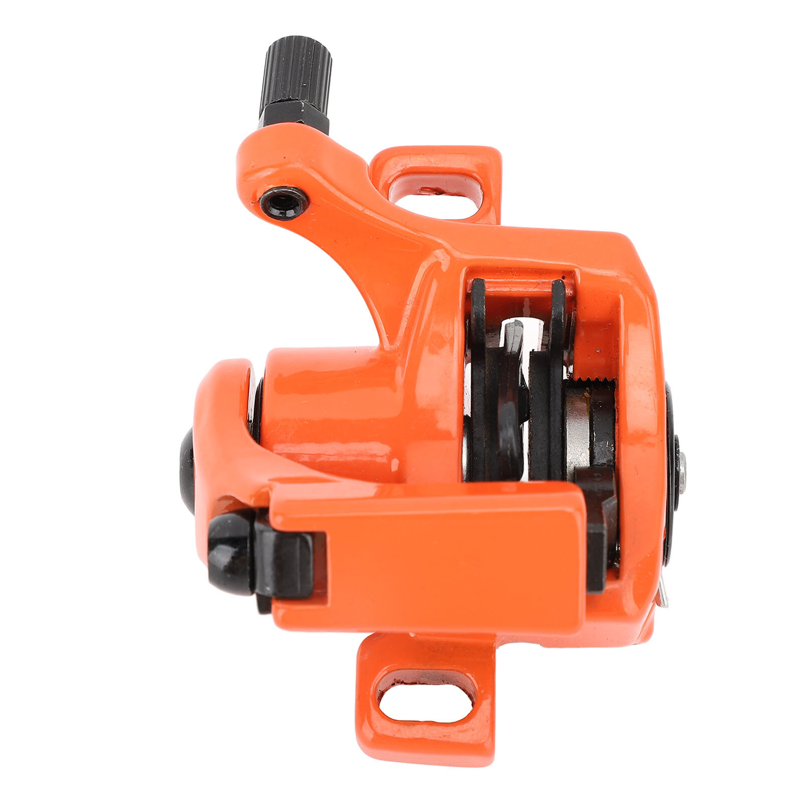 Замена механического дискового тормоза для электросамоката Xiaomi MI3 MI4 Pro4 Pro оранжевого цвета.