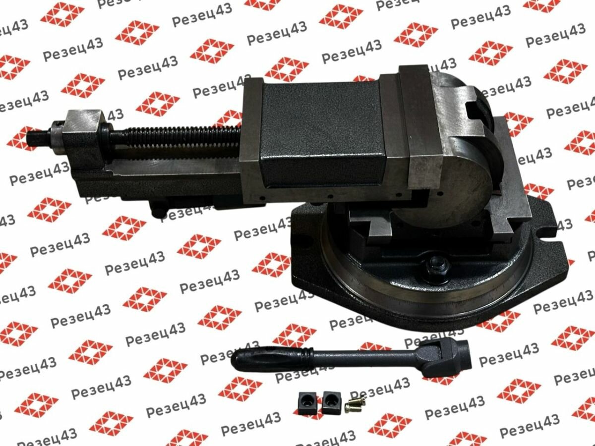 Тиски станочные (глобусные) 125 мм (QW125)