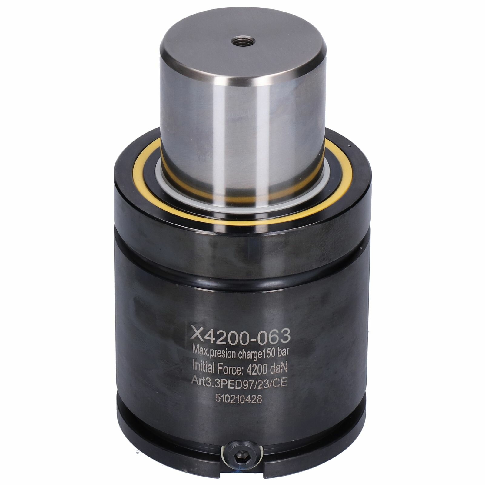 Азотный пружинный баллон 42000N серии x4200-063