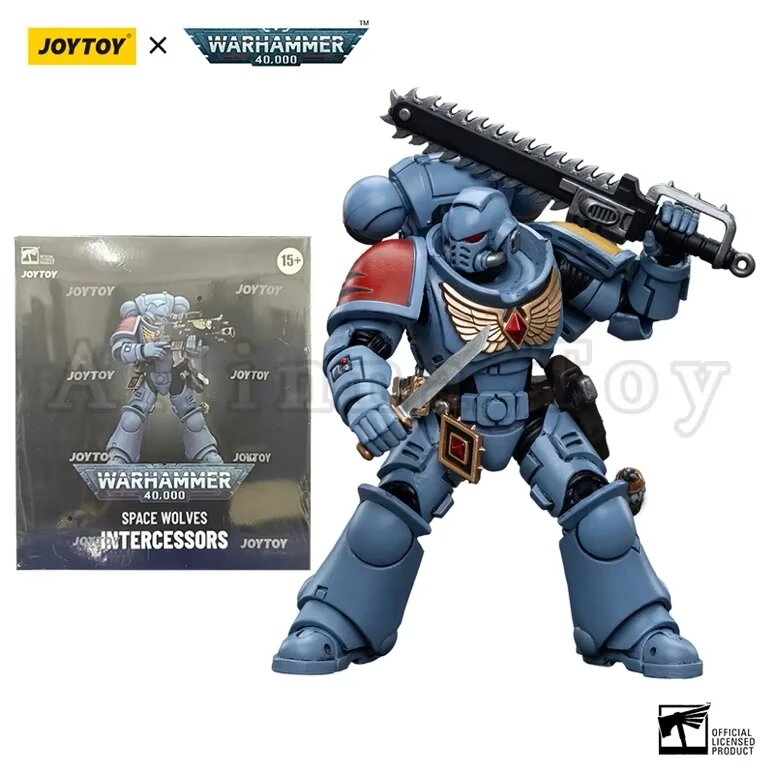 JOYTOY Warhammer 40,000 Space Wolves Intercessors 1/18