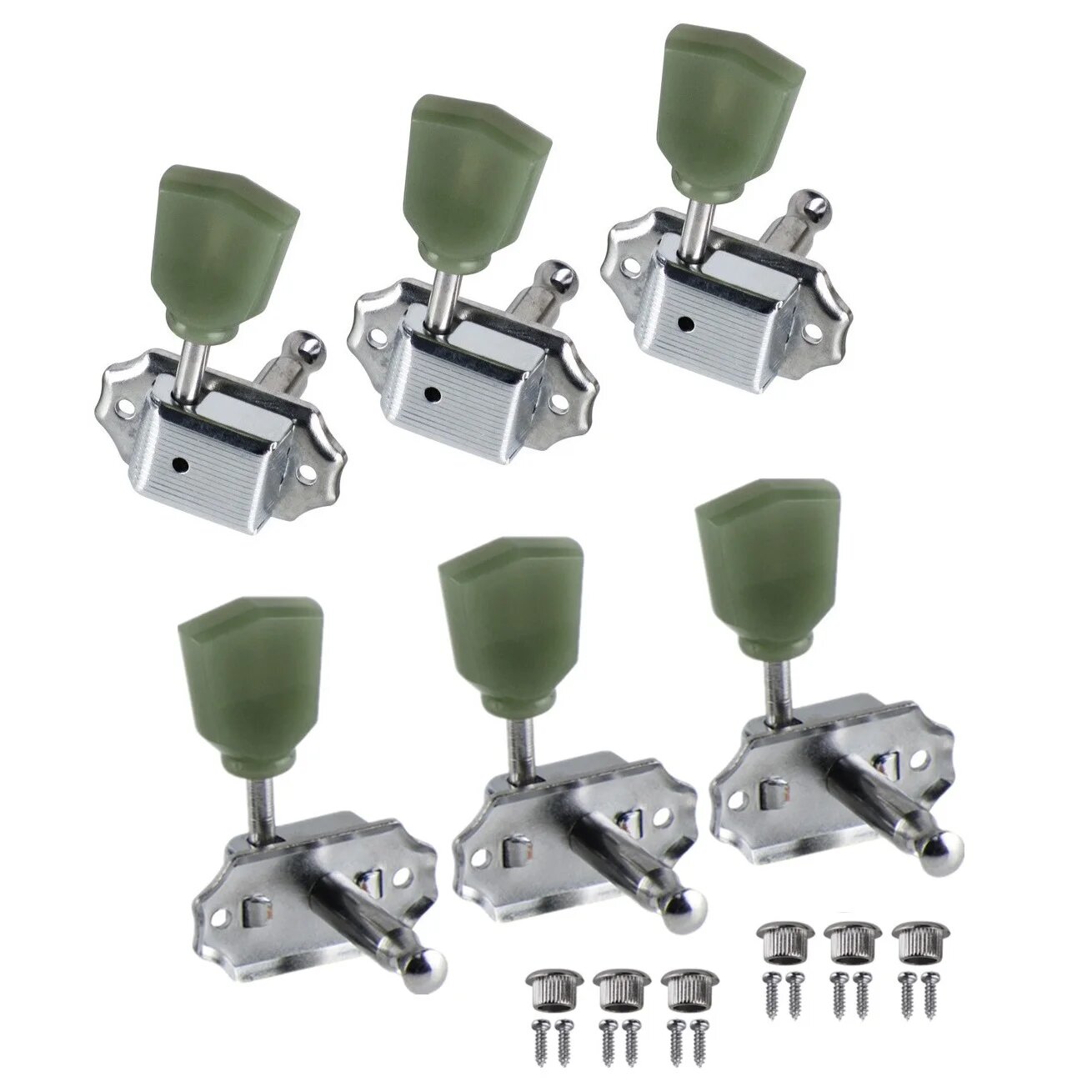 FLEOR 6 шт. винтажные колки для электрогитары M00106-2-Choice