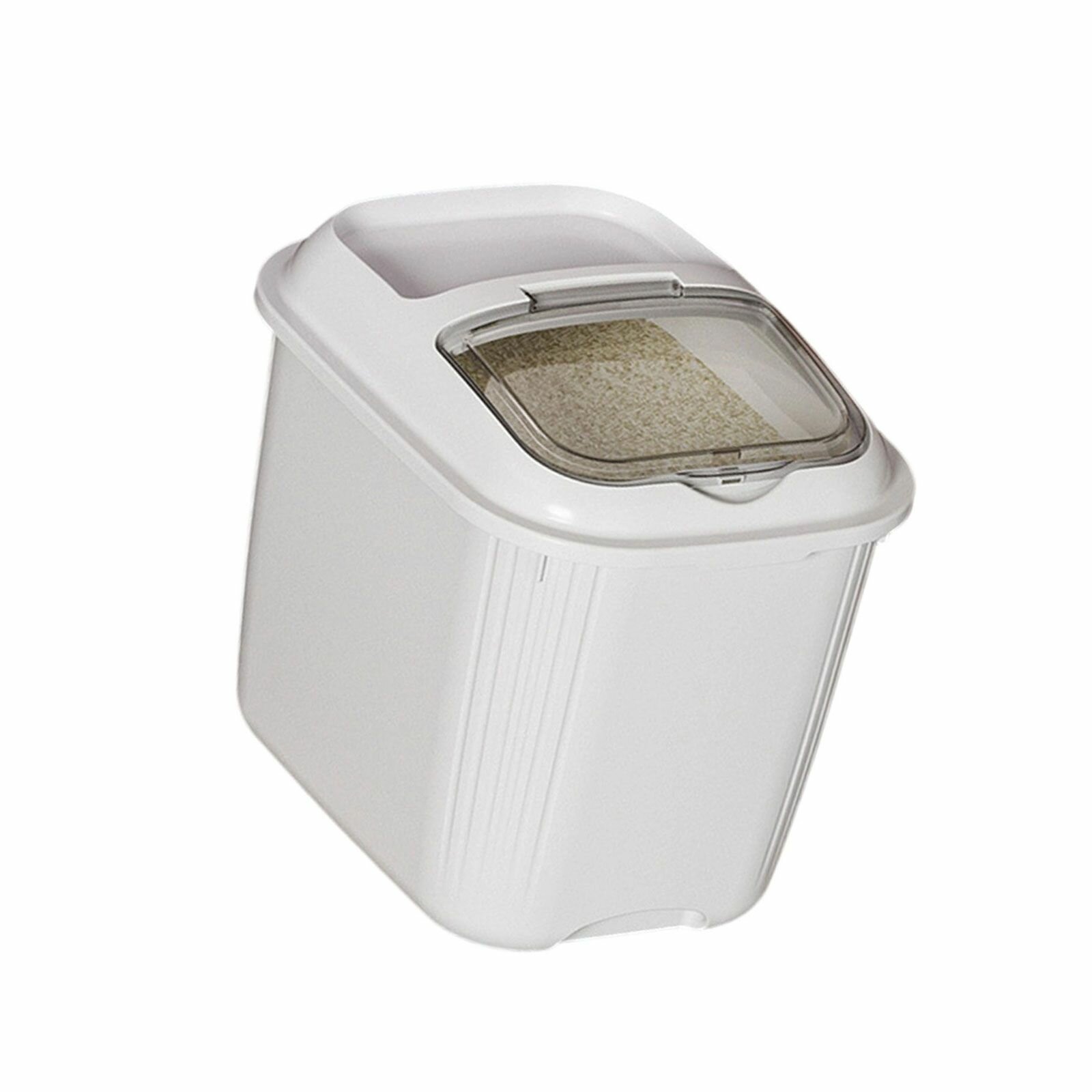 Прозрачный контейнер для круп и муки из пищевого пластика