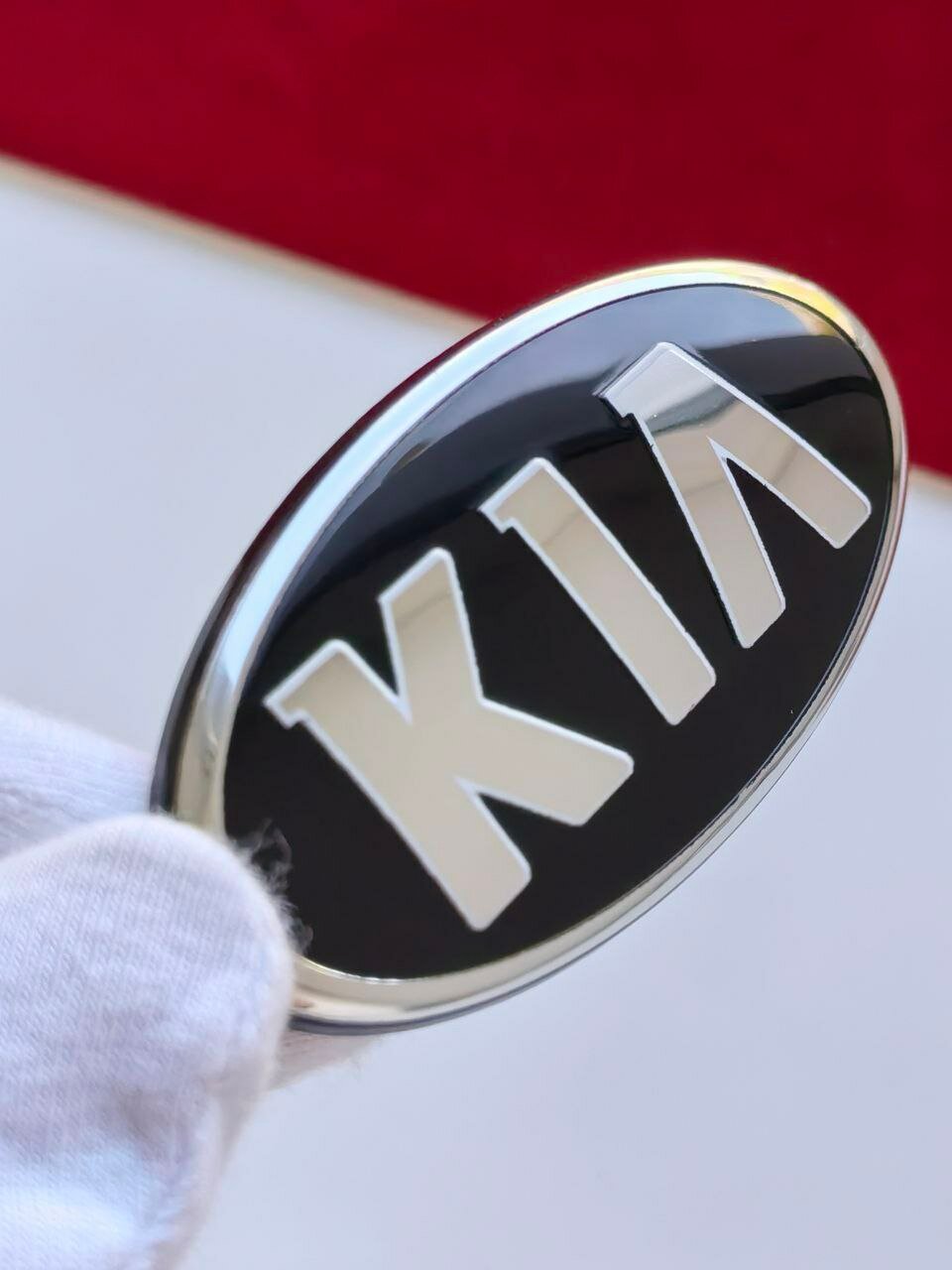 Эмблема на руль Kia 62мм, Значок Киа 1шт.