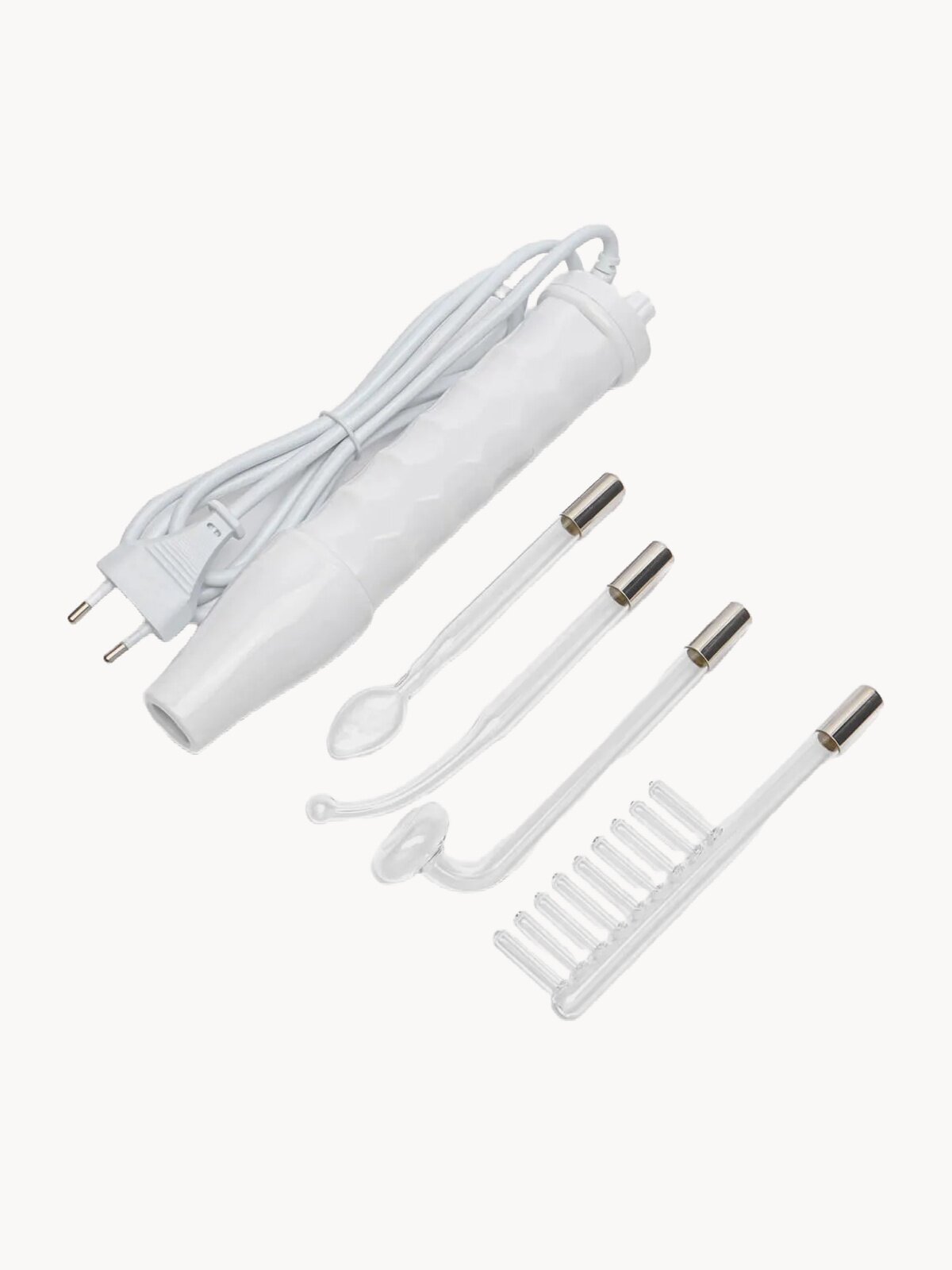 Дарсонваль для волос лица и тела , волос массажер аппарат 4 насадки