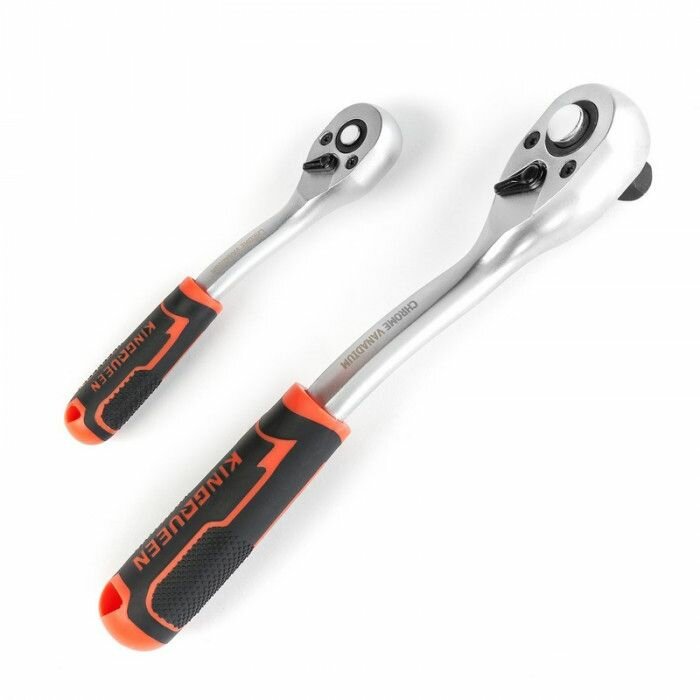 Набор трещоток 72 зуба 1/2 1/4 2 предмета KINGQUEEN WIB-23