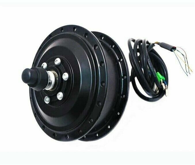 Мотор-колесо переднее, 500Вт, редукторное, 100мм, DDK, Без обода