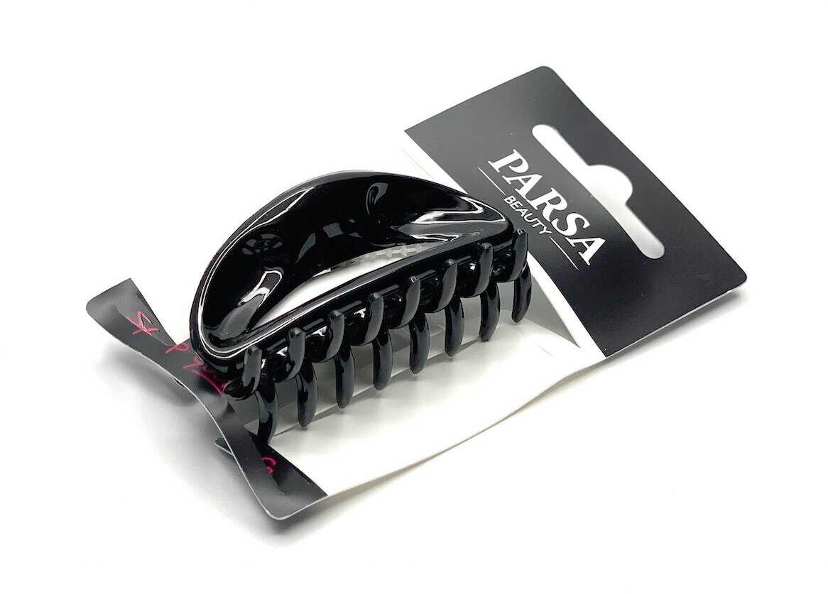 Заколка-краб для волос черный PARSA BEAUTY 87781