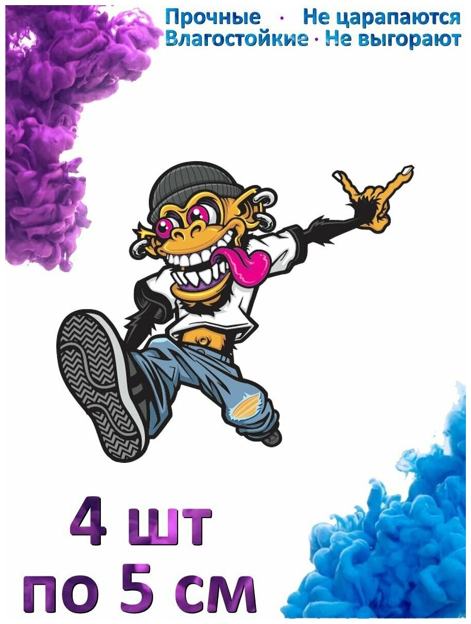 Наклейка на авто "Граффити стрит арт"