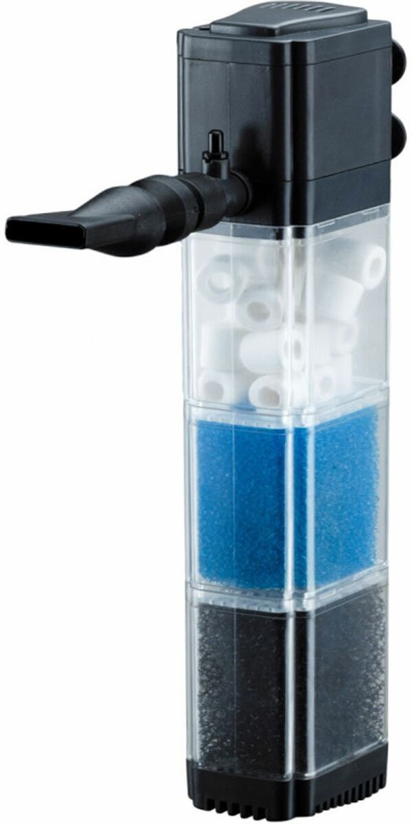 Внутренний фильтр камерный BARBUS FILTER 027 с тремя камерами 880 л/ч 12 Вт (1 шт)