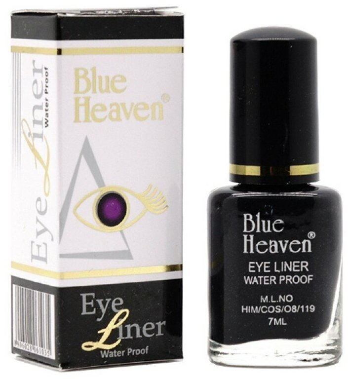 Жидкая водостойкая подводка для глаз Сурьма Лайнер Eye Line Blue Heaven, 7 мл