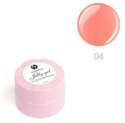 Adri coco гель-желе розовый коралл №4 10мл