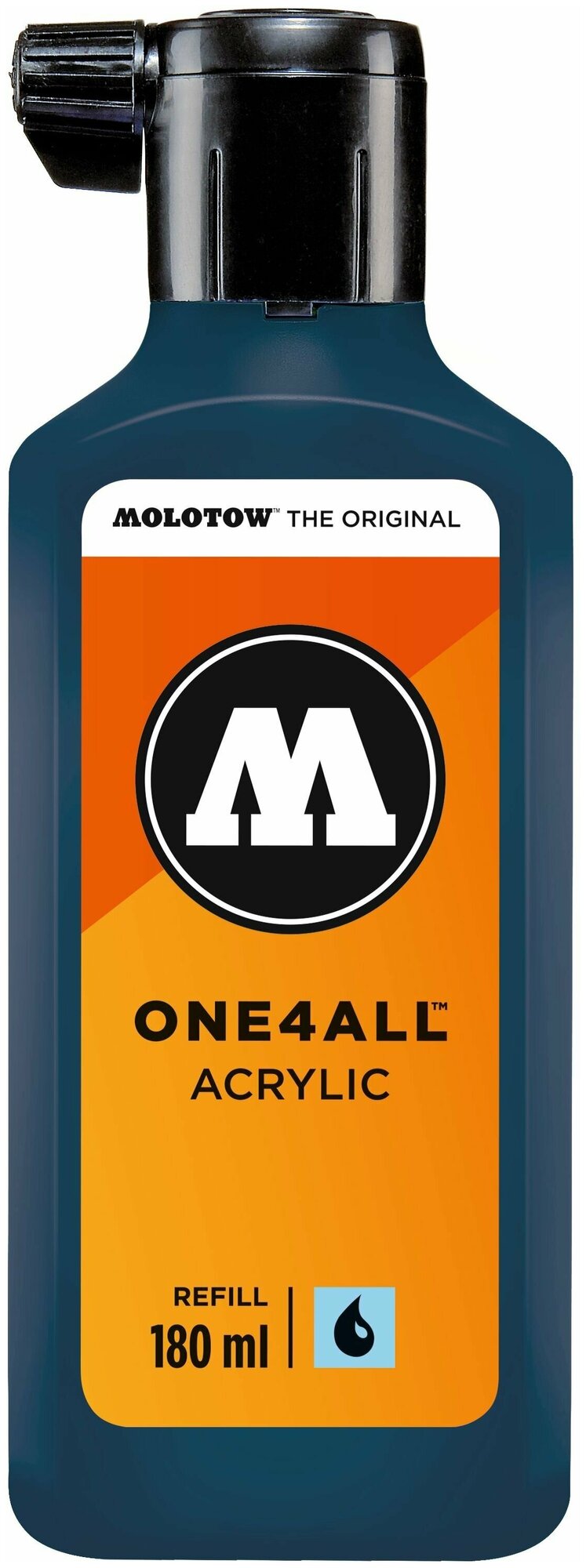 Акриловая заправка - краска Molotow One4all 692027 синяя #027 180 мл