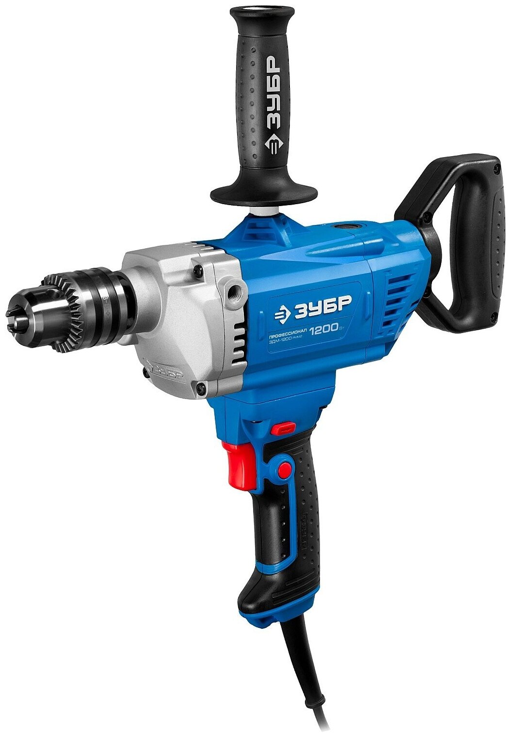 Дрель-миксер ЗУБР Профессионал 1200 Вт 160 Нм ЗДМ-1200 РММ2