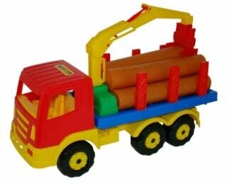 Автомобиль-лесовоз, игрушка Полесье 44198