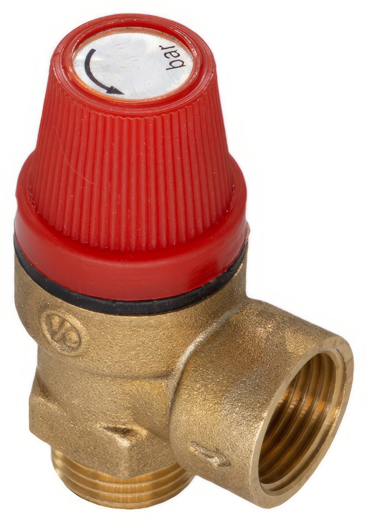 Клапан предохранительный СТМ 1/2" ВР х 1/2" НР 3 бара
