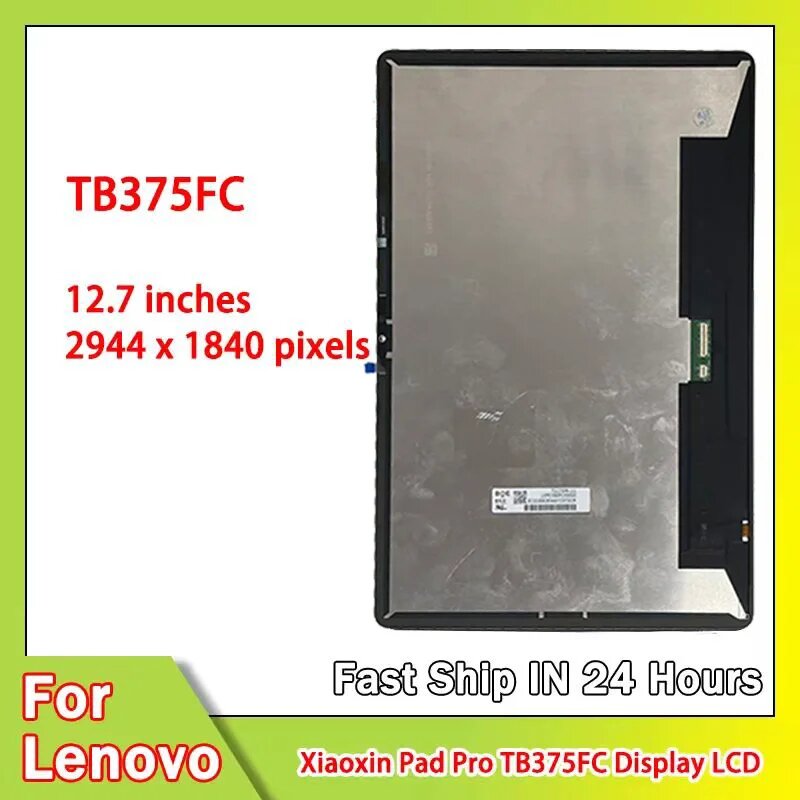 Запчасти для Lenovo Xiaoxin Pad Pro TB375 TB375FC ЖК-дисплей с сенсором 12.7 дюймов