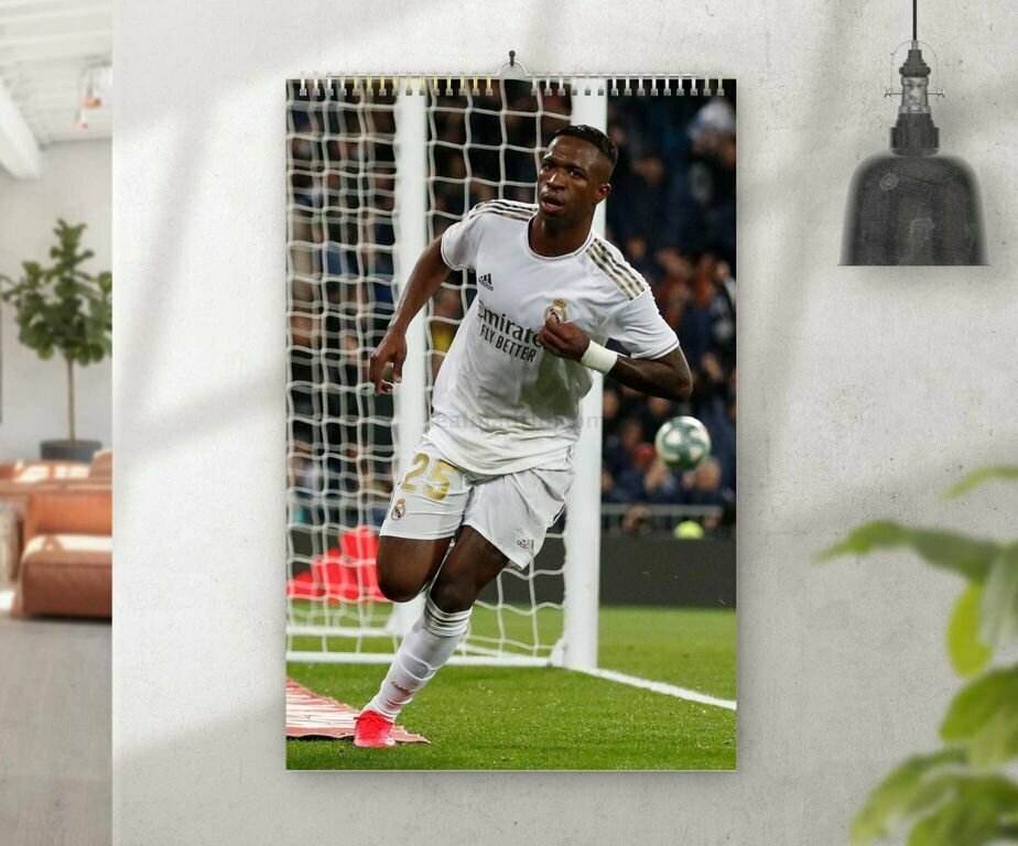 Календарь перекидной Vinicius Junior, Винисиус Джуниор № 7